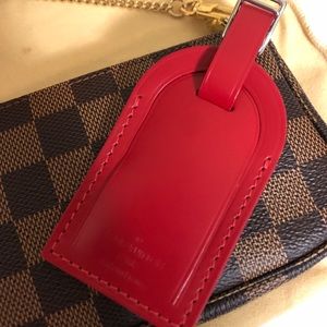 Louis Vuitton | Accessories | Authentic Louis Vuitton Luggage Tag ...